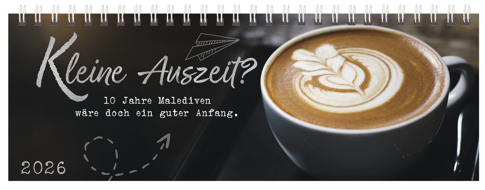 Tischquerkalender Kleine Auszeit? 2026 | Korsch Verlag