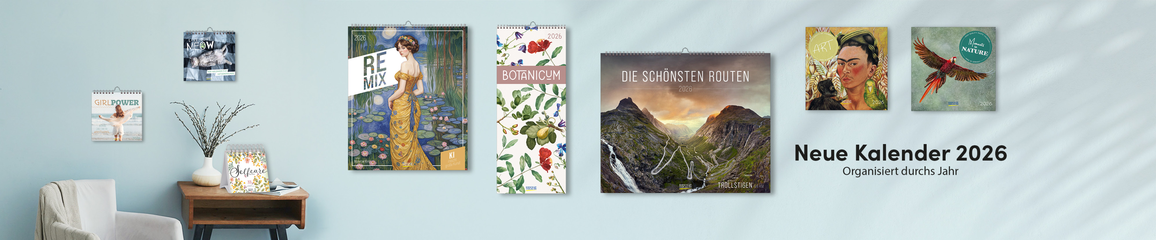 Kalender 2026 online kaufen I Korsch Verlag